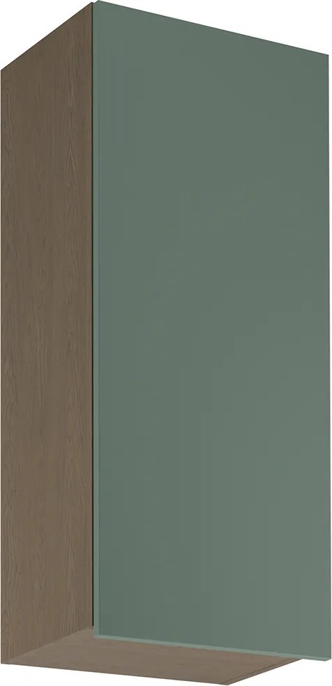 SORENTO bg | horní skříňka G45 policová | 45 cm | LEVÁ | baltic/zelená