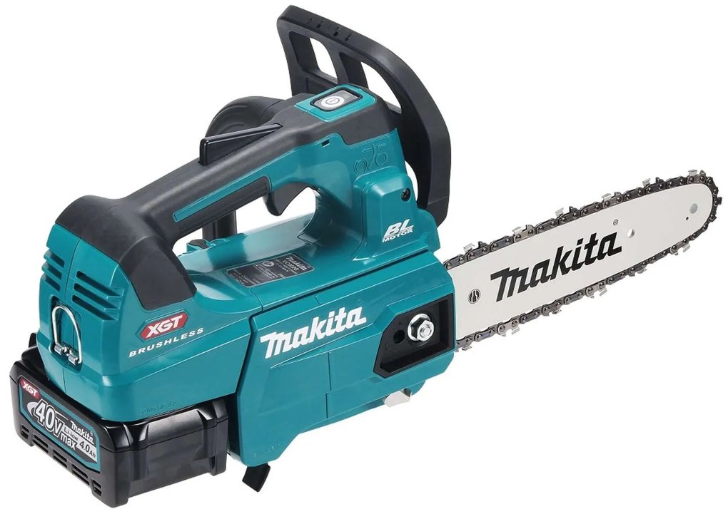 Makita - 40V AKU řetězová pila 25 cm, 1x aku Li-ion XGT 4,0 Ah, nabíječka UC002GM102