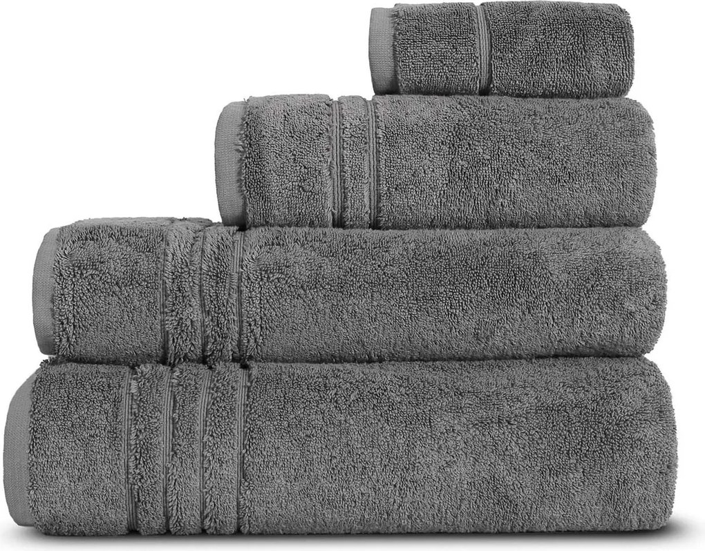 Ručníky a osušky COMFORT DI CASA NUO - tmavě šedá Velikost: osuška 100 x 150