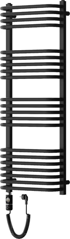 Mexen Apollo, elektrické topné těleso 1210x450 mm + topná tyč 600 W, černá, W117-1210-450-2600-70
