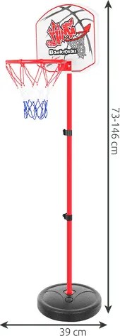 KRUZZEL Herní set na basketbal s terčem a lukem - Kruzzel