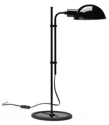 Marset A641-022 Funiculí S, stolní lampa nadčasového designu, 1x46W, černá RAL 9005, 50,3cm