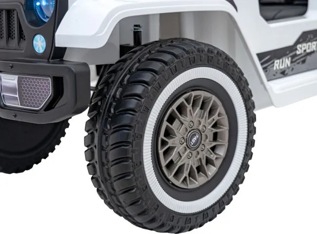 Elektrické autíčko Off Road MOUNTAIN bílé
