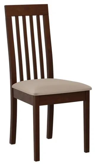 Čalouněná jídelní židle Heven IX, Barva dřeva: černý, Potah: Kronos 7
