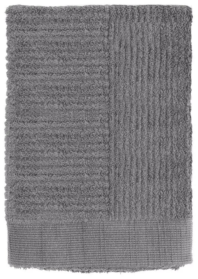 Tmavě šedý ručník 50x70 cm Classic – Zone