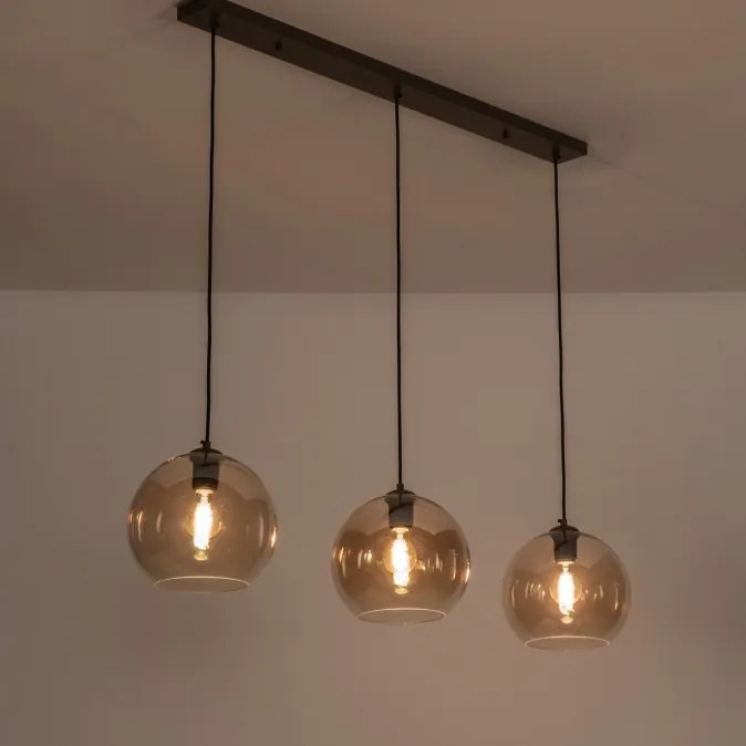 Závěsné svítidlo stůl Prisma Trio Champagne