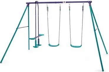 Set tří houpaček s kovovou konstrukcí / od 3 do 10 let