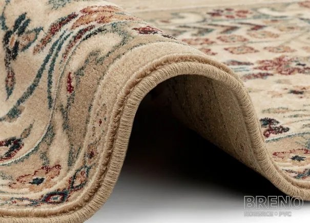 Breno Kusový koberec ISFAHAN AMARA Light Beige, 80x120 cm, Béžová/Vícebarevné