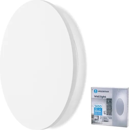 Aigostar - LED Nástěnné svítidlo LED/12W/230V 6500K 25 cm bílá
