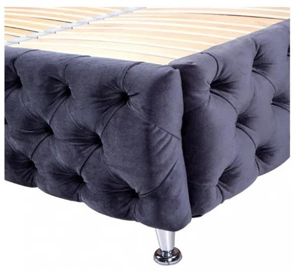 Luxusní čalouněná postel VENICE 140x200 cm Charles 4