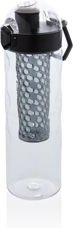 Láhev na ovoce XD Design HoneyComb 700 ml | černá