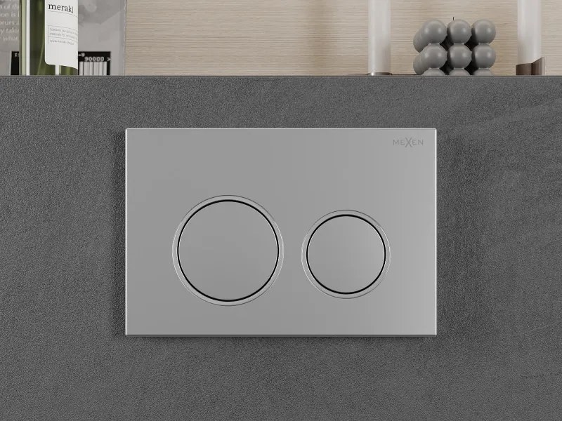 Mexen FENIX 07 - TLAČÍTKO PRO Mexen MODUL FENIX XS, chrom matný - 600702