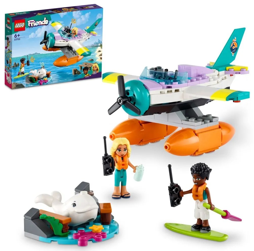 Lego stavebnice lego friends 41752 záchranářský hydroplán