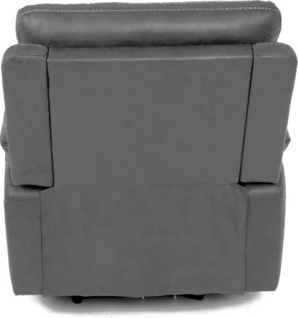 Polohovací křeslo šedé, elektrické TV-4094 GREY3