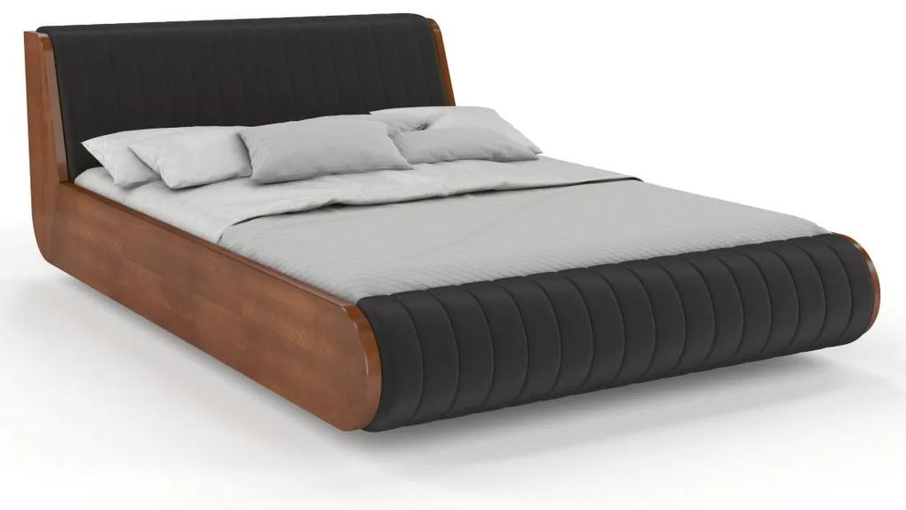 Buková levitující postel Harald  cm - masiv 4 cm,   , Buk přírodní, 180x200