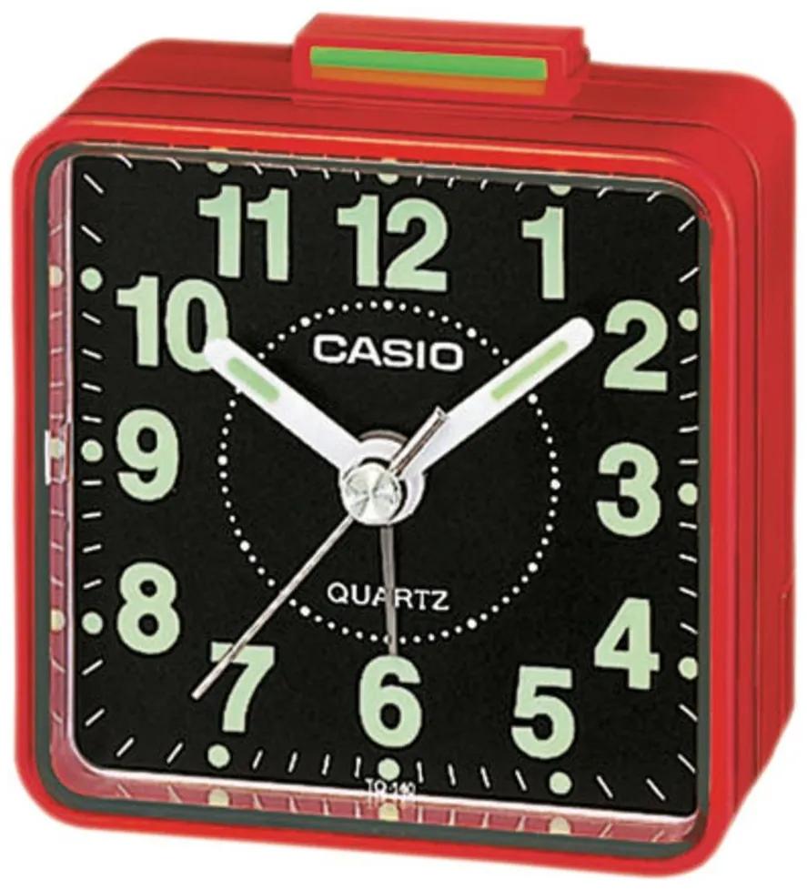 Casio | Casio - Budík 1xAA červená/černá | FT0359