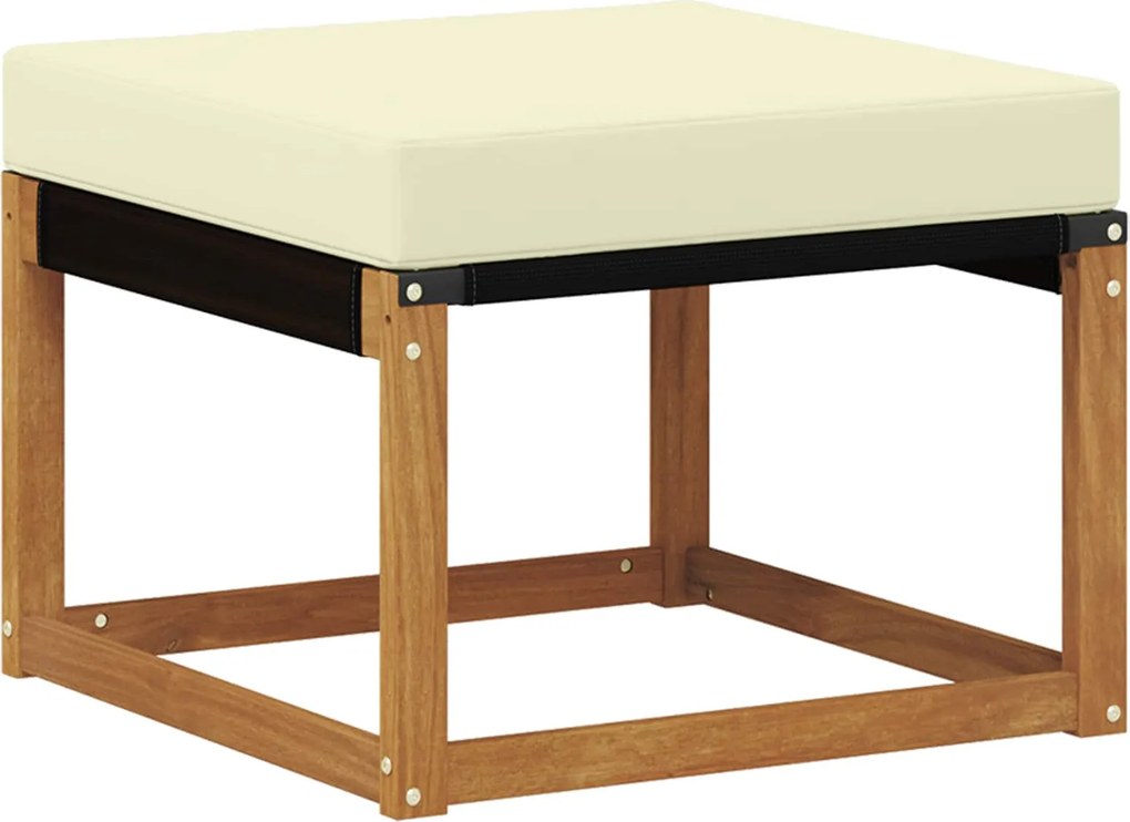 Venkovní pohovková souprava 6 ks Přirozená a Krémová 3368921