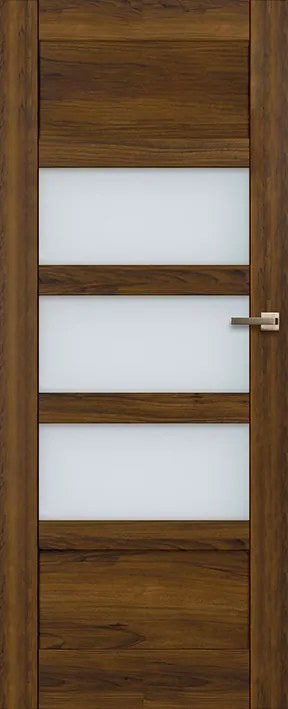 Interiérové dveře vasco doors BRAGA model B Průchozí rozměr: 70 x 197 cm, Orientace dveří: Levé dveře, Dekor: Buk jasmínový