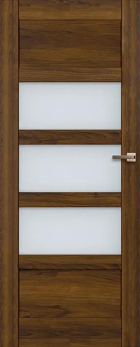 Interiérové dveře vasco doors BRAGA model B Průchozí rozměr: 70 x 197 cm, Orientace dveří: Levé dveře, Dekor: Dub riviera