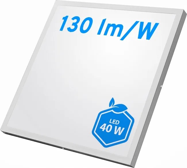 Led panel Stropní Svítidlo 60x60 cm 40 W 5400 Lm Nástěnný 130 Lm/W