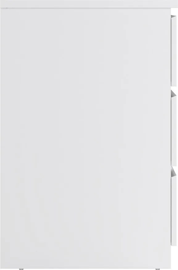 Bílá komoda 77x76x50 cm Naia – Tvilum