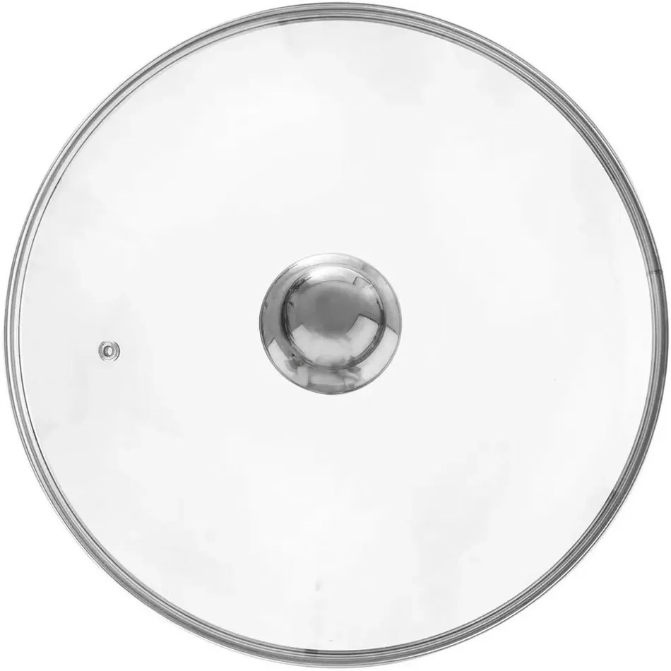 Orion Poklice skleněná s úchytem, 28 cm, 28 cm