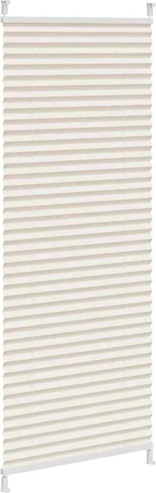 Plisované žaluzie / rolety Plisse 60 x 100 cm - krémové 240625