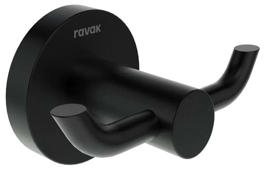 Ravak Kona - Dvojháček, matná černá X07P1300