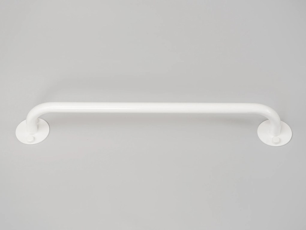 Wela koupelnové invalidní madlo BÍLÉ PREMIUM Délka: 60 cm, Průměr: 25 mm