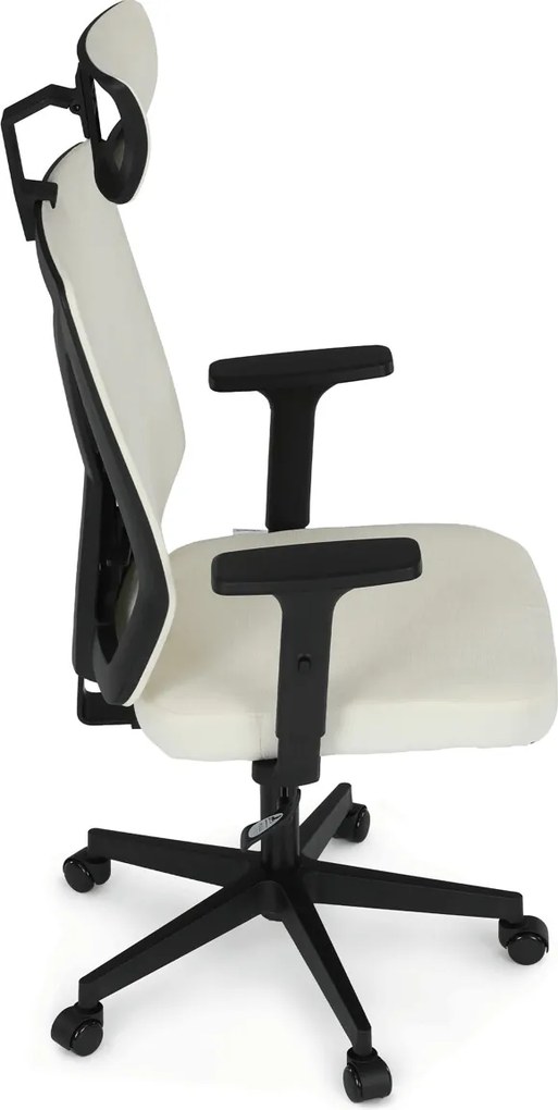 Ergonomická kancelářská židle ARLO - béžová látka