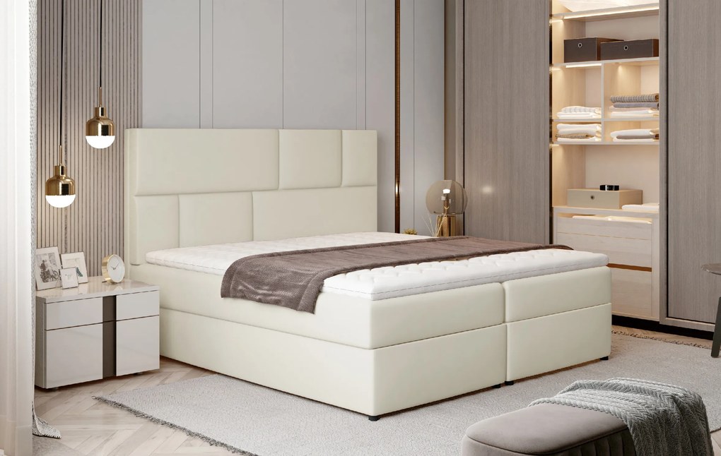 Boxspring Florence 145x210 Materiál / Dekor: Inari 96