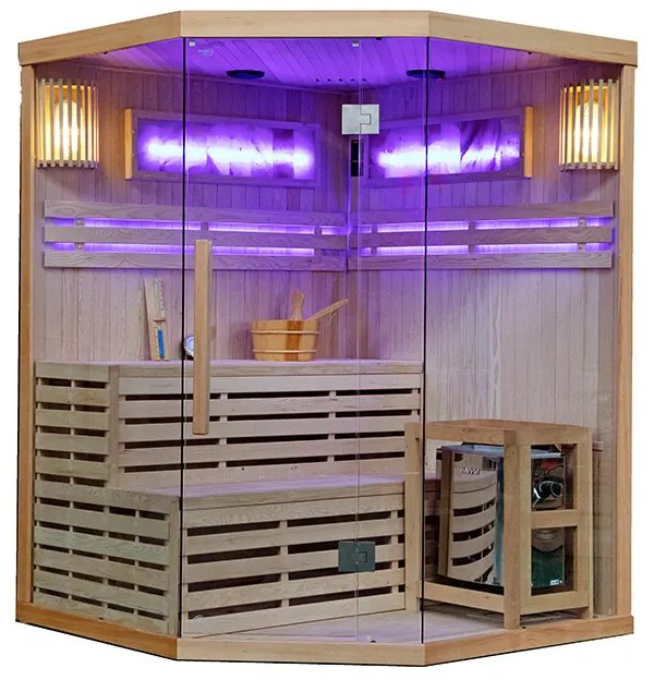 BPS-koupelny Finská sauna Relax  150x150, 4-5 osob