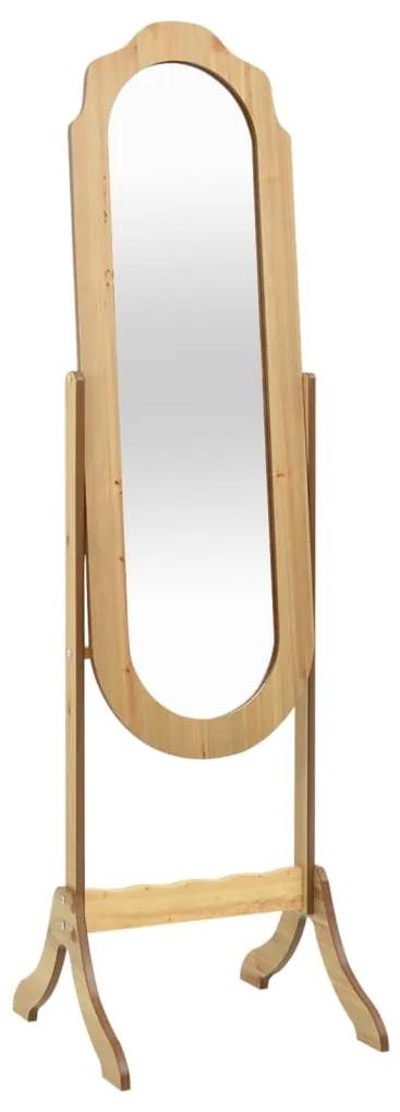 Volně stojící zrcadlo 45,5 x 47,5 x 160 cm kompozitní dřevo - Default Title
