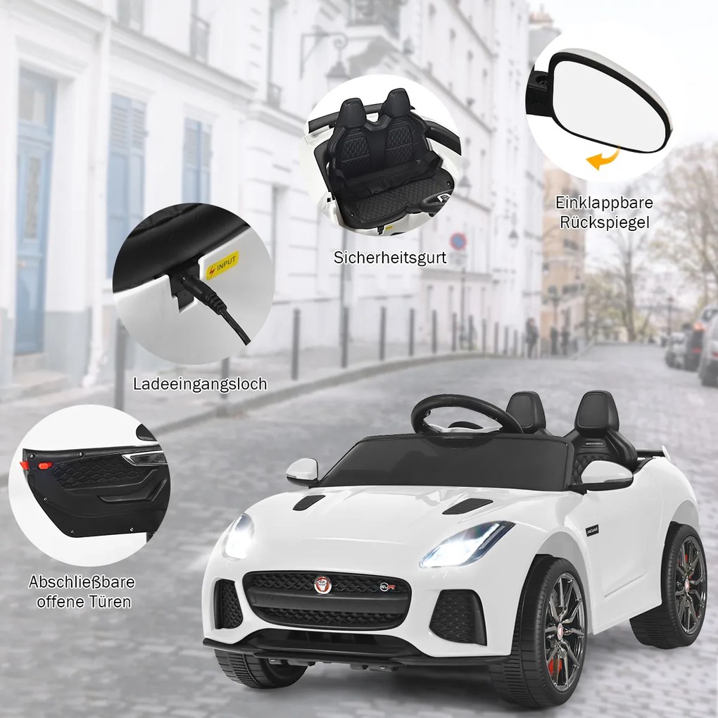 Costway Elektrické dětské auto s příběhy a hudbou, klaksonem a světlomety