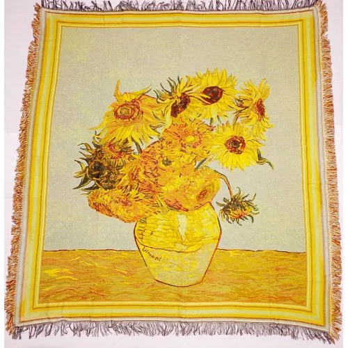 Gobelín Ubrus  -  Les Tournesols by Vincent van Gogh