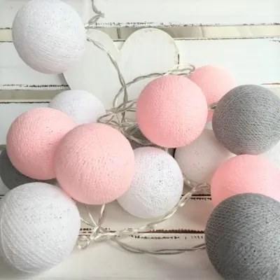 Světelné koule PINKGREY - 20 LED  1872