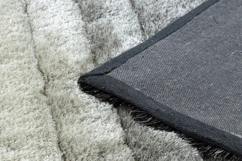 Dywany Łuszczów, Kusový koberec Flim 007-B6 Stripes grey, 80x150, šedá, ložnice