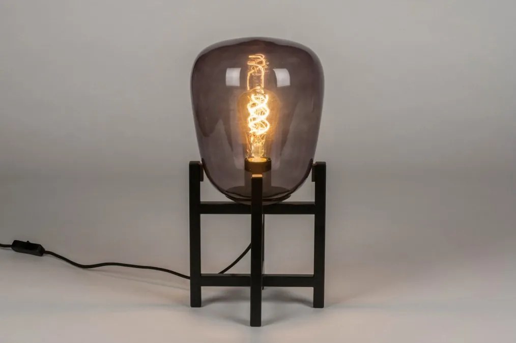 Stolní designová lampa Sapora Dark