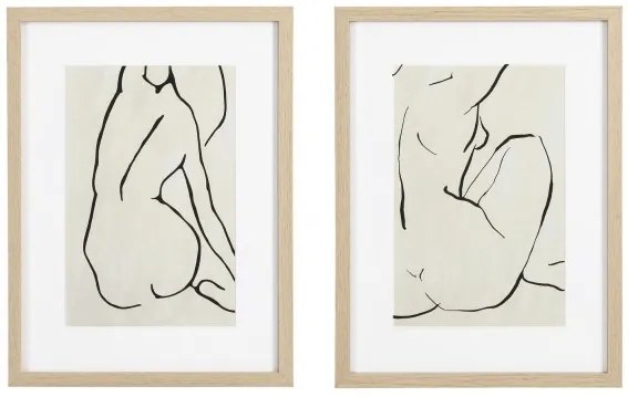 BIZZOTTO Set 2 obrázů REFINED 30x40cm 0240751