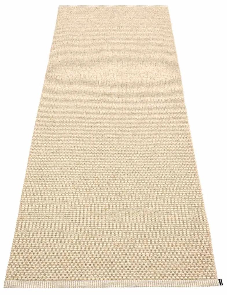 Vinylový koberec Pappelina MONO Sand/Cream Velikost pappelina: 60x250 cm