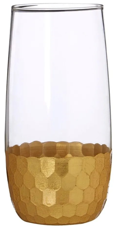 Sada 4 sklenic na long drink z ručně foukaného skla Premier Housewares Astrid, 4,8 dl