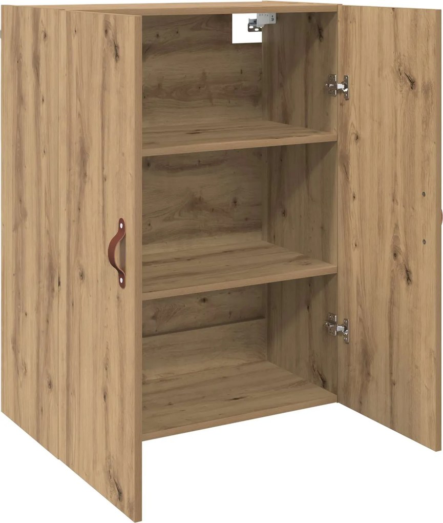 Nástěnná skříň 2 ks Artisanový dub 69,5 x 34 x 90 cm 3394573
