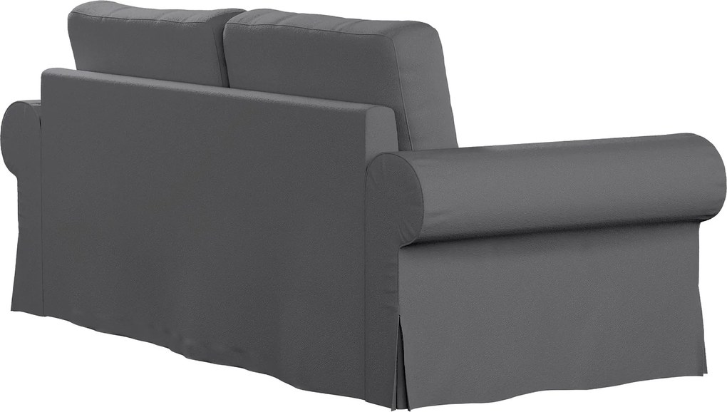 Potah na pohovku IKEA Backabro,  3-místná, rozkládací barva šedá látka pletený vzor