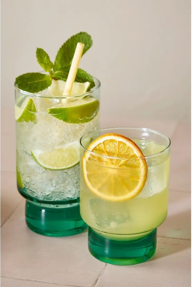 Sklenice v sadě 6 ks z recyklovaného skla 370 ml Revera – BonBistro