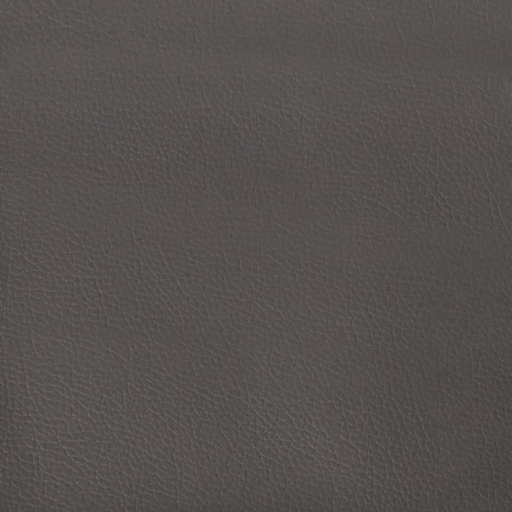 Box spring postel s matrací šedá 120x190 cm umělá kůže 3269675