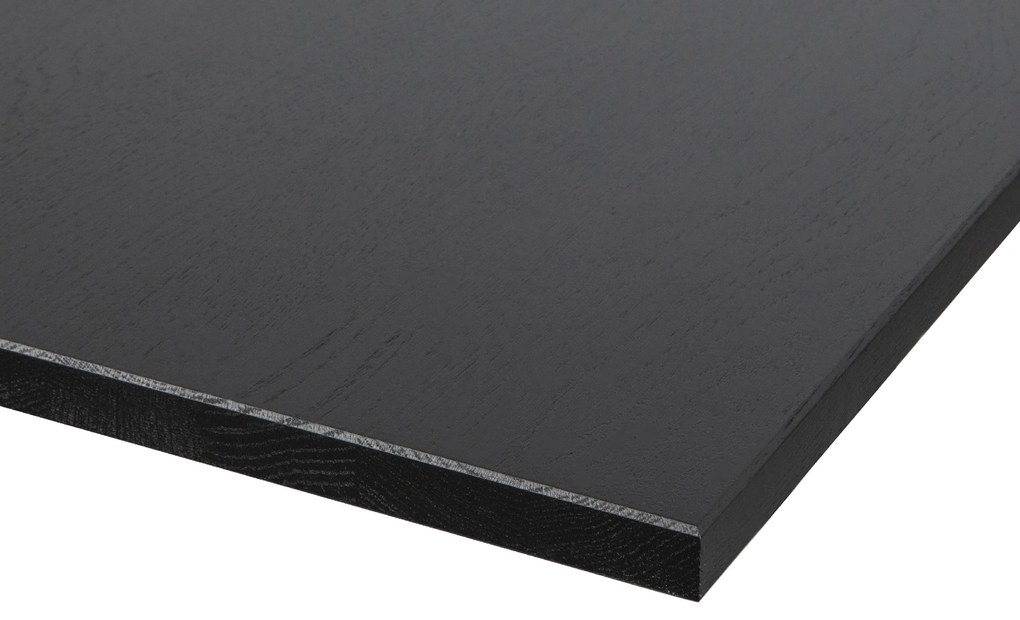 WOOOD jídelní stůl TABLO dub 220x90 cm černý 376089-NAA