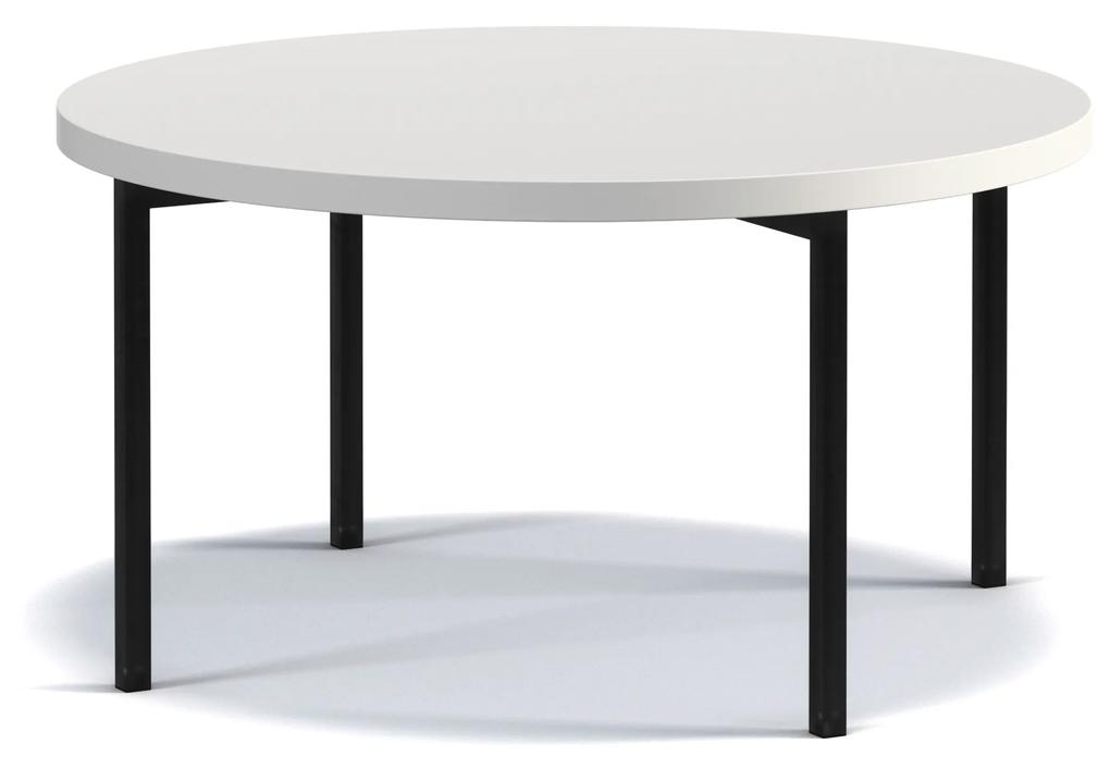 Gib Meble Konferenční stolek SIGMA C Gib 80/45/80 barevné provedení: bílý lesk
