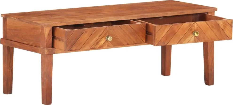 vidaXL TV stolek 110 x 40 x 41 cm masivní akáciové dřevo [286577]