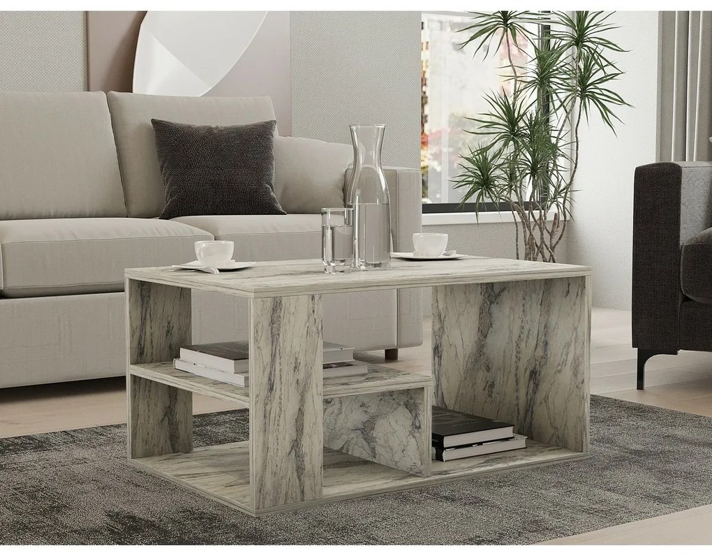 Konferenční stolek Eros Freesia Marble