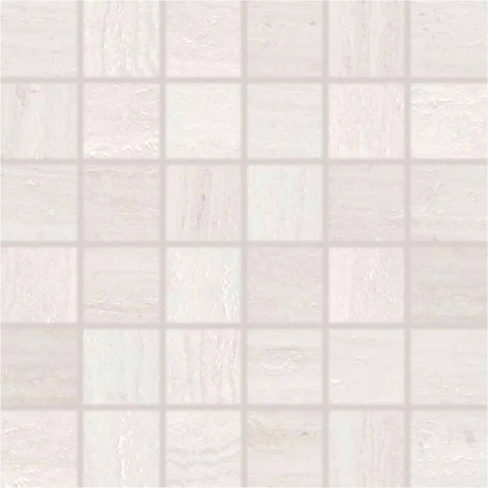 RAKO Alba - Mozaika 4,8x4,8 cm, slonovinová kost DDM06730